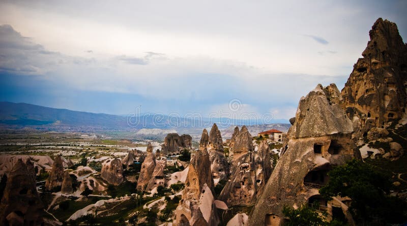 Beautiful Landscape in the Region of Capadocia in Turkey Editorial ...
