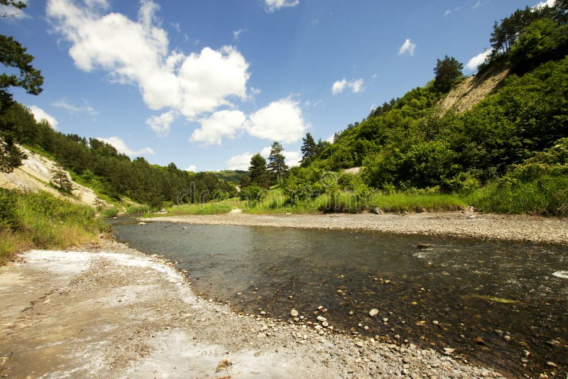 Beautiful Landscape With River Picture. Image: 14774818