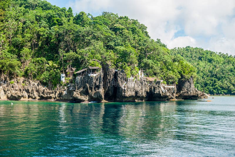 Beautiful Landscape Scenery in Philippines Stock Image - Image of coast ...