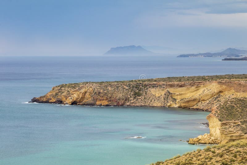 Beautiful Landscape of Sea and Land Stock Photo - Image of coast ...