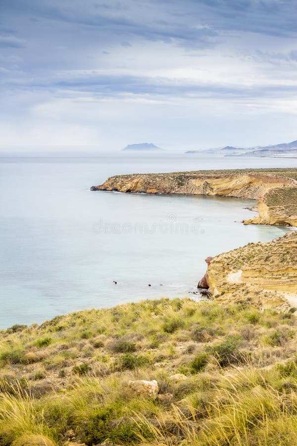 Beautiful Landscape of Sea and Land Stock Photo - Image of beauty ...
