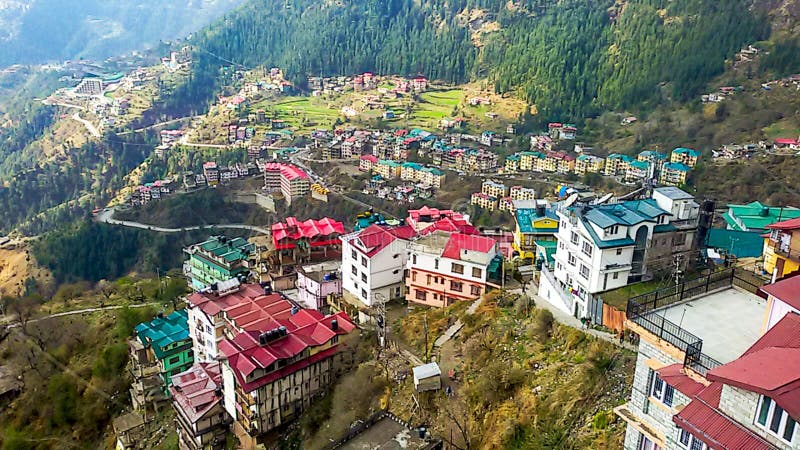 Beautiful Landscape of Shimla Stock Photo - Image of alps, vacation ...