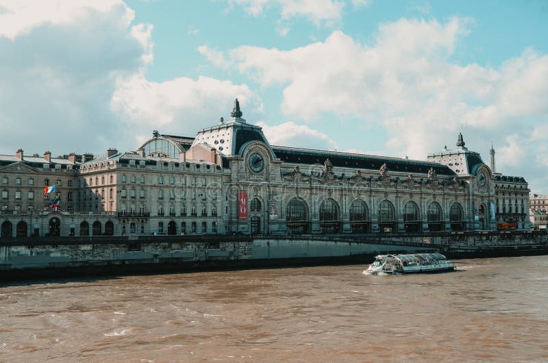 Beautiful Landscape Shot of the Architectural Sites of Paris Editorial ...