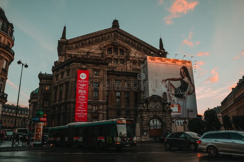 Beautiful Landscape Shot of the Buildings in Paris Editorial Stock ...
