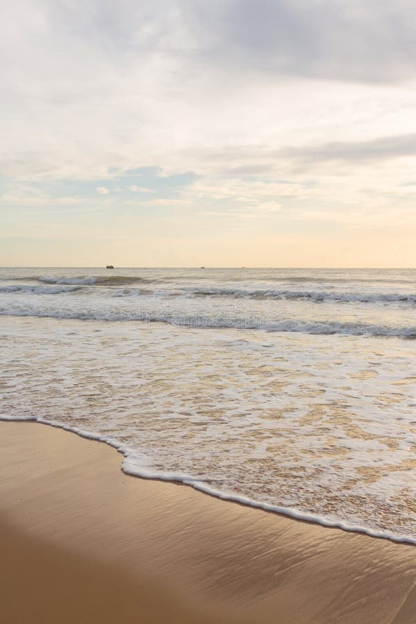 Beautiful Landscape Summer Sea with Clean Sand Stock Image - Image of ...