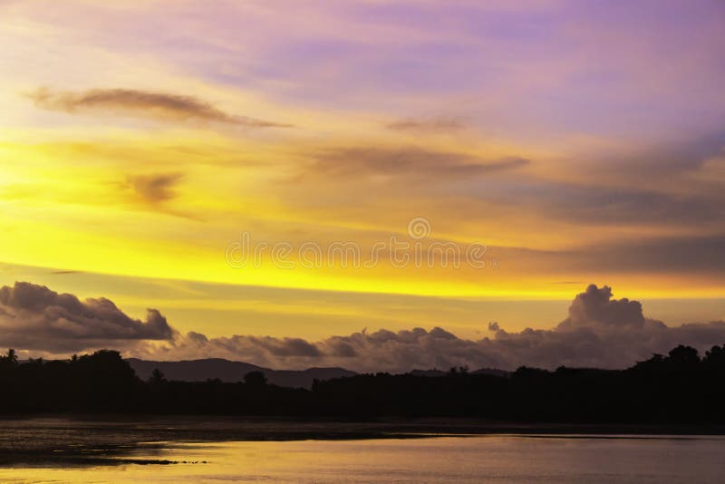 Beautiful Colorful Flowers on Batik Background Stock Photo - Image of ...