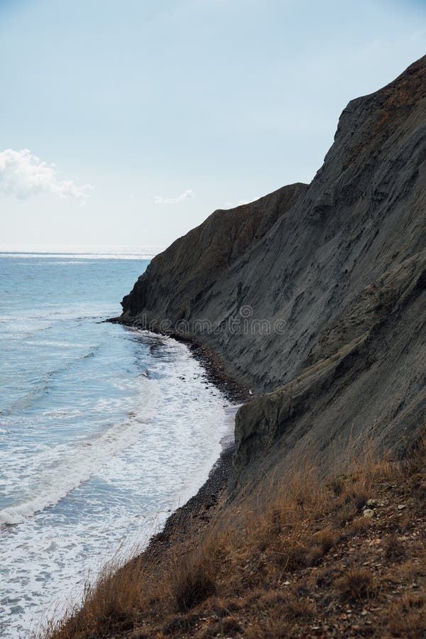 Beautiful Landscape from the Top of the Cliff To the Mountains and the ...