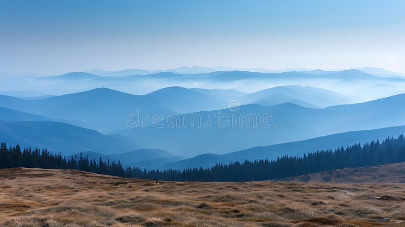 Beautiful Landscape View at the Top of Mountains High Quality Photo ...