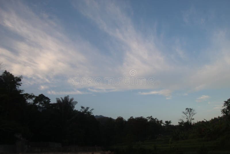 Beautiful Landscape from West Java Indonesia Stock Photo - Image of ...