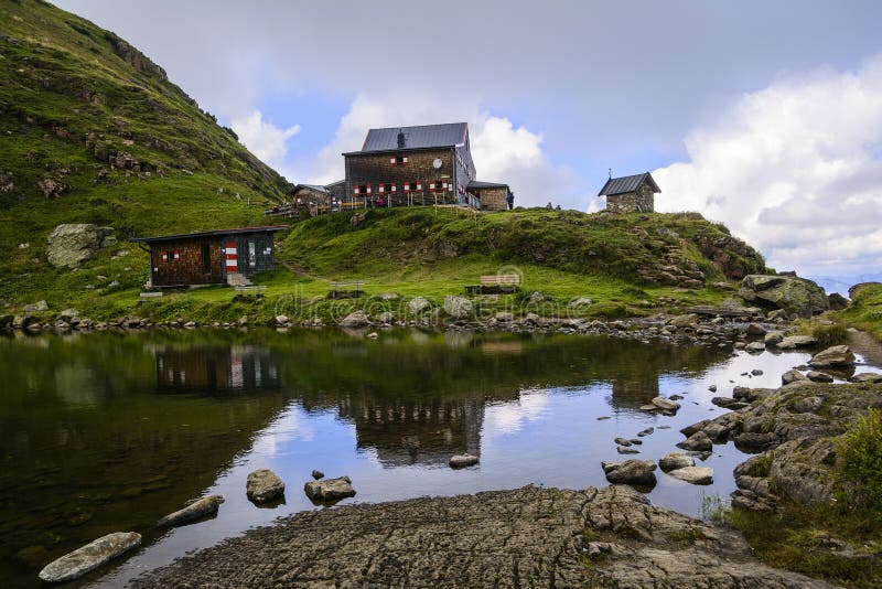 Beautiful Landscape with Wildsee Lake Wildseelodersee and the ...