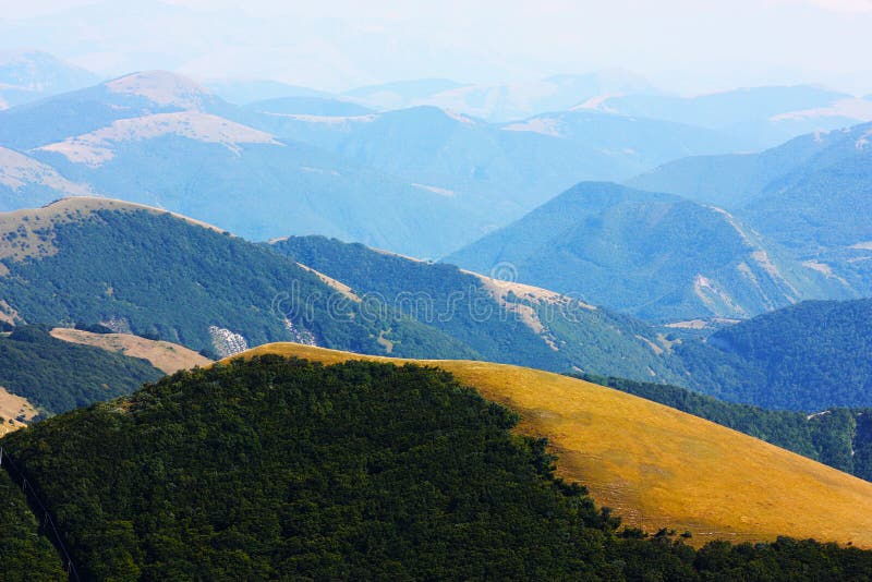 Beautiful Landscapes of the Apennines Stock Photo - Image of clouds ...