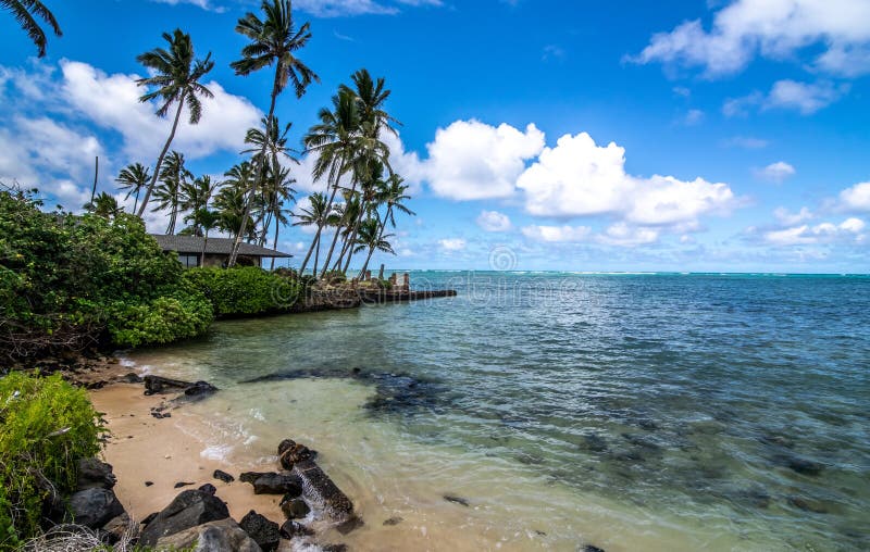 Beautiful Landscapes in Oahu Island, Hawaii Stock Photo - Image of ...