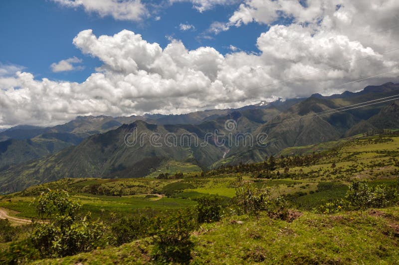 Beautiful Landscapes of Peru, Near Abancay Stock Photo - Image of ...