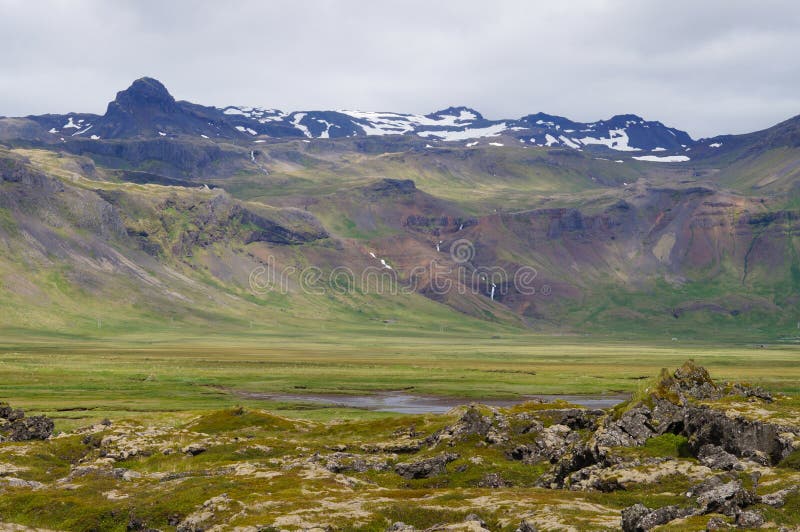 Beautiful Landscpae in Budir,Iceland Stock Image - Image of travel ...