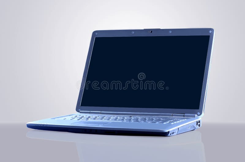 Beautiful laptop. stock image. Image of future, click - 33080653