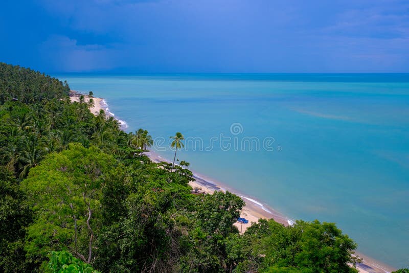 Beautiful Large Beautiful Seaside View Thailand Stock Photo - Image of ...