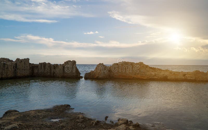 Beautiful lava stones stock photo. Image of shoreline - 173824504