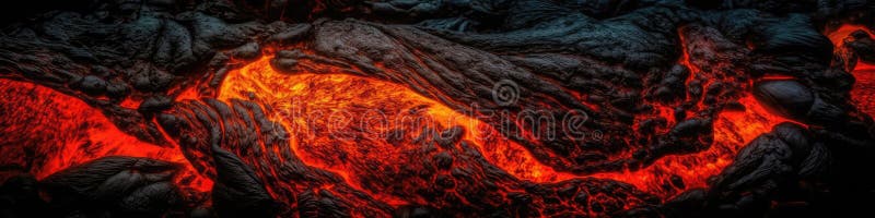 Beautiful Lava Texture Background Pattern. Generative AI Stock ...