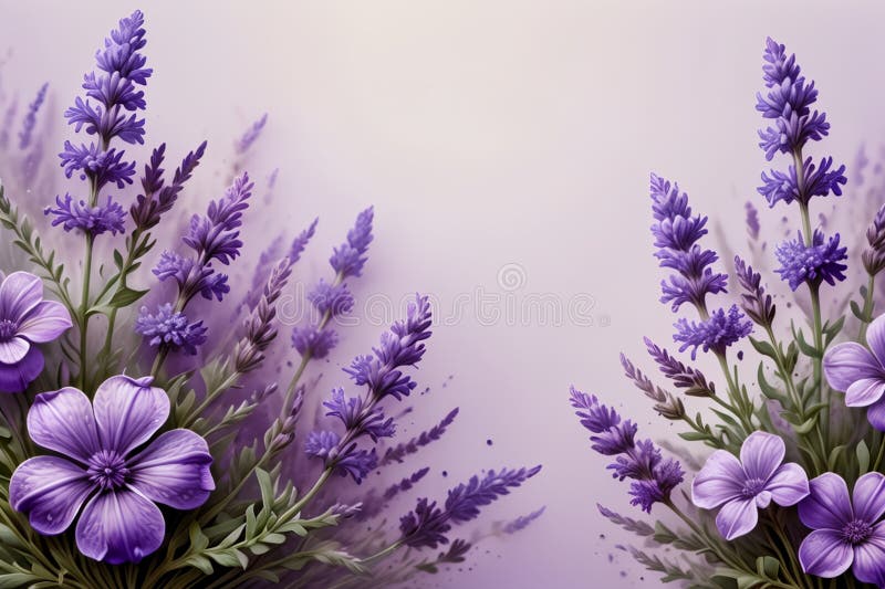 Beautiful lavender flowers stock photo. Image of floristry - 312463442