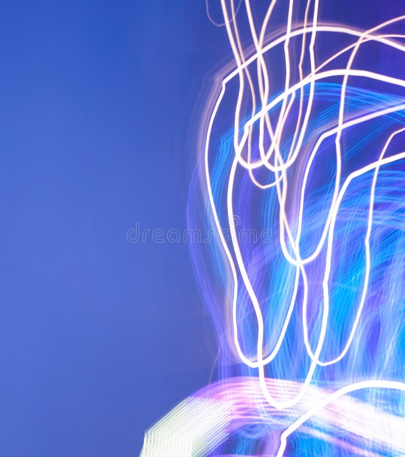 Beautiful Light Effects Illustration, Night Light Stock Illustration ...