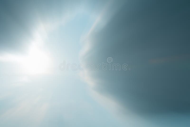 Beautiful Light from the Nature at Sunset Every Day. Stock Photo ...