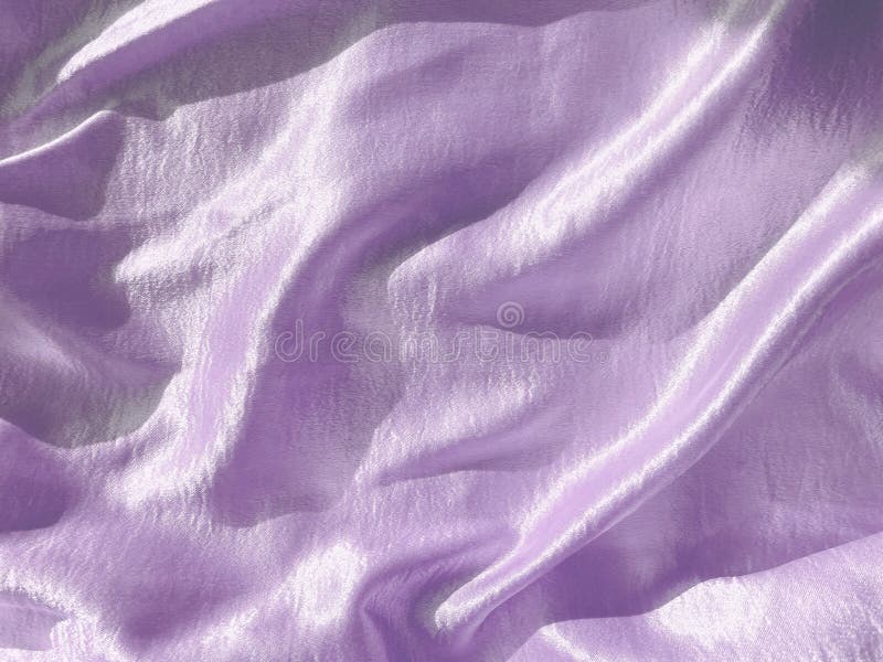 Beautiful Light Purple Silk Fabric Stock Photo - Image of chic, design ...