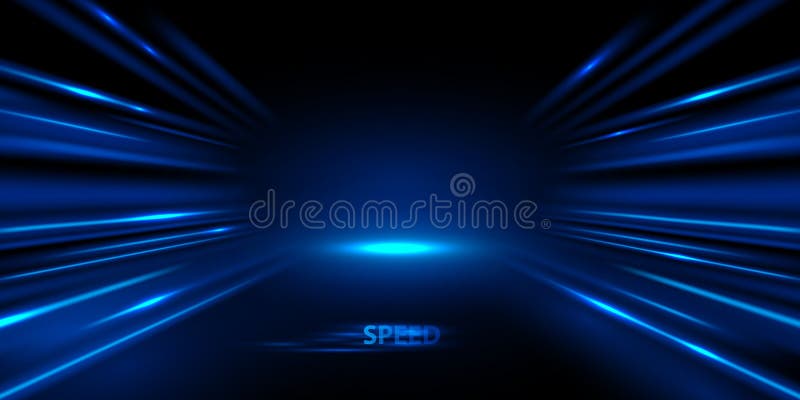 Beautiful Light Speed Line Background on Black Background Abstract ...