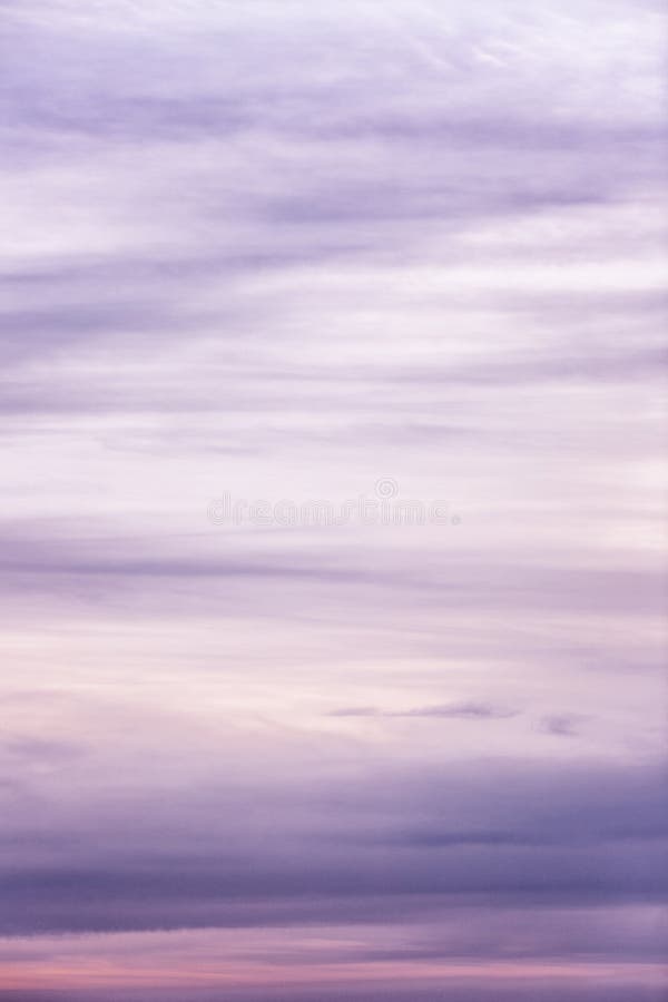 Beautiful Lilac Sunset on the Sky, Background. Space for Text Stock ...