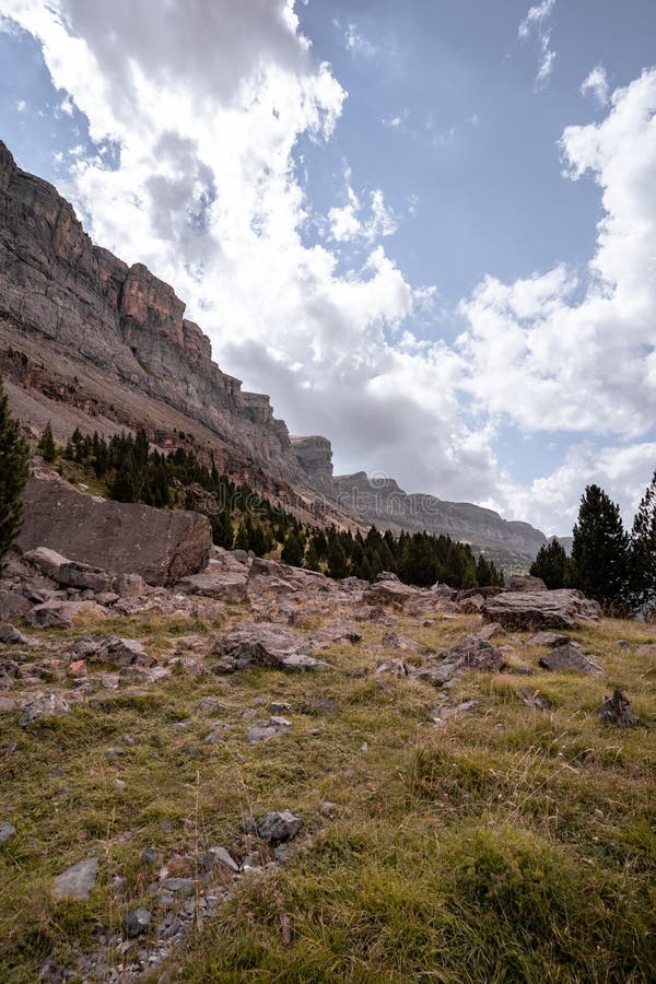 Beautiful limestone ridge stock photo. Image of peak - 244976424