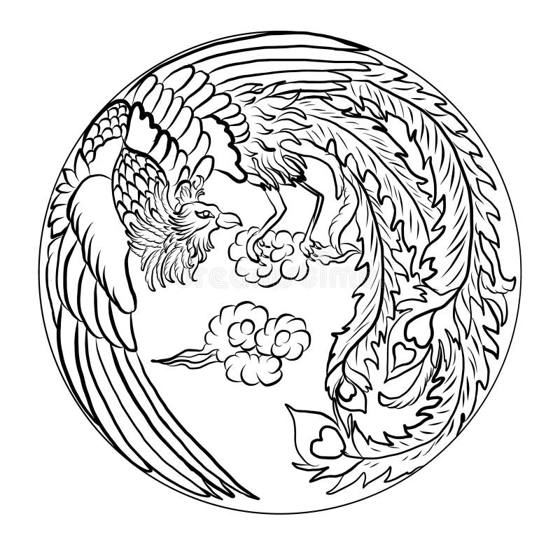 Phoenix Doodle Stock Illustrations – 457 Phoenix Doodle Stock ...