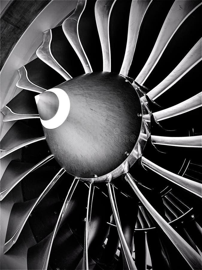 LEAP Jet Engine of the Boeing 737 Max7 Stock Image - Image of nacelle ...