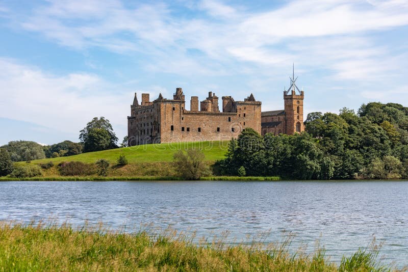 Beautiful Linlithgow Palace in Scotland Stock Photo - Image of united ...
