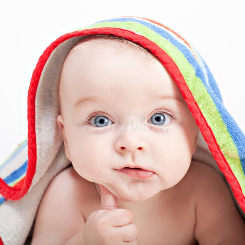 Beautiful little baby boy stock image. Image of care - 25171517