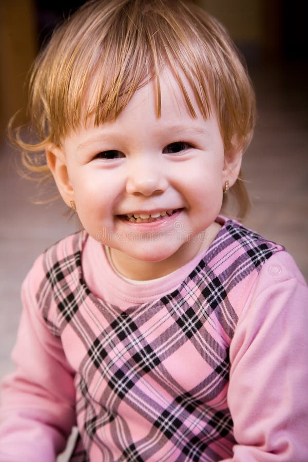 Beautiful little girl face stock photo. Image of people - 8145914