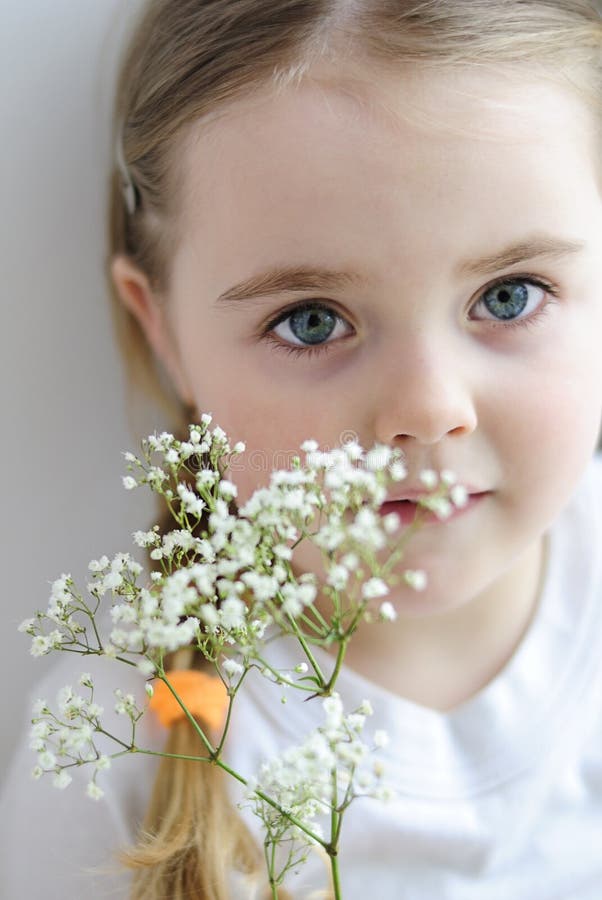 Beautiful little girl stock image. Image of understanding - 33024843