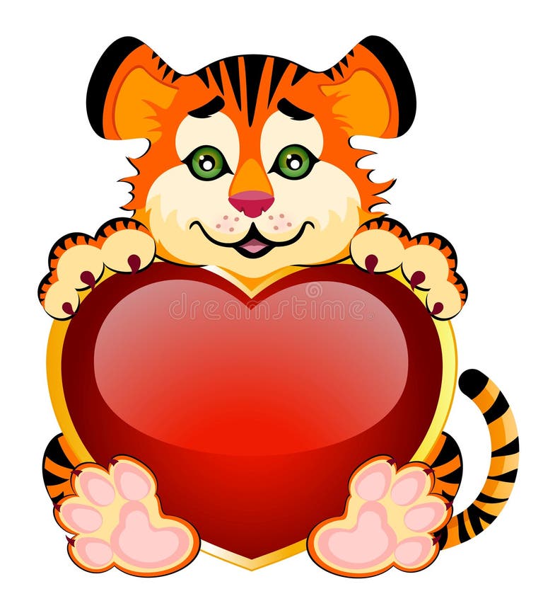 Tiger Heart Stock Illustrations – 3,606 Tiger Heart Stock Illustrations ...