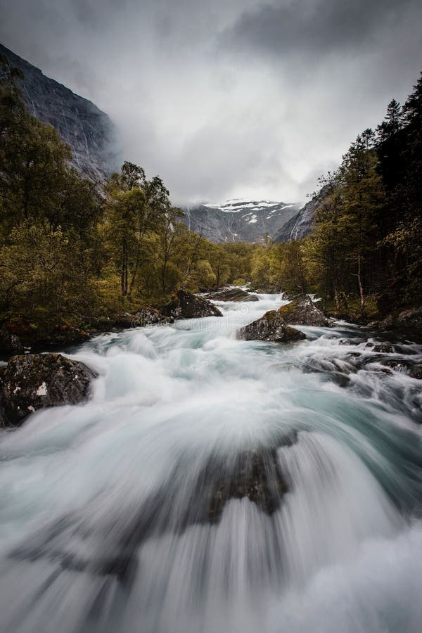 Beautiful Long Exposure of the River Isterdalen, Located in Norway ...