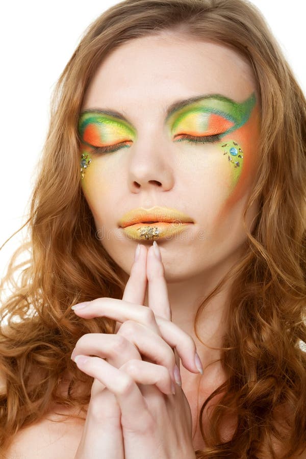 Beautiful look. stock image. Image of love, female, beauty - 17270209