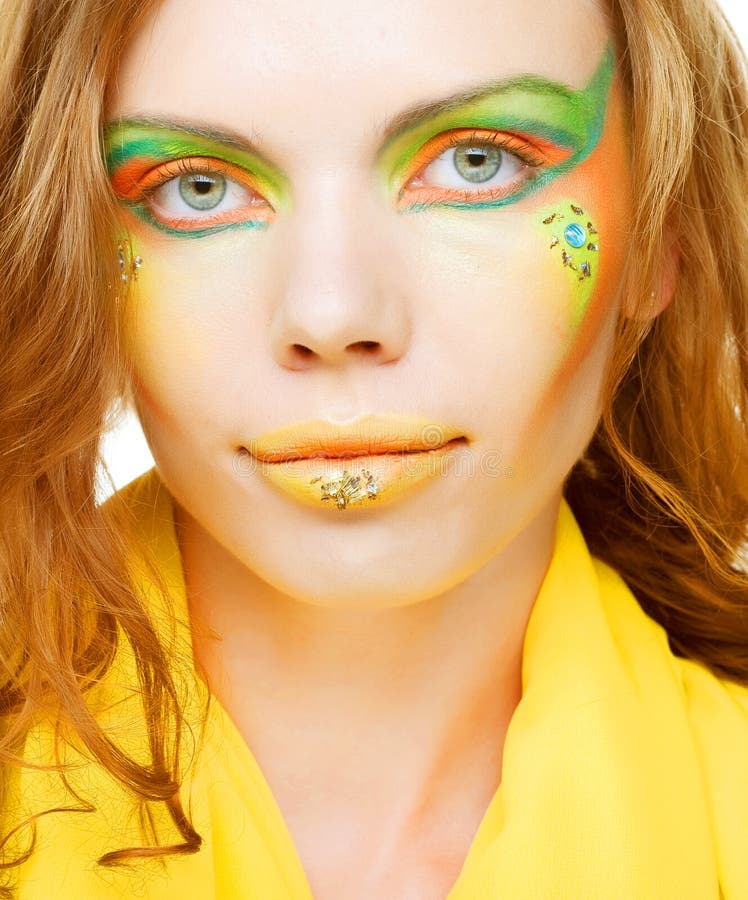 Beautiful look. stock image. Image of love, female, beauty - 17270209