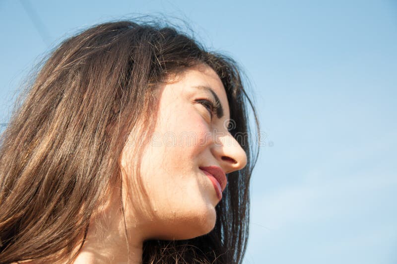 Beautiful look stock image. Image of girl, face, fashion - 49108679