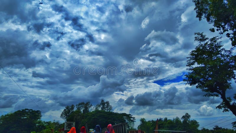 Beautiful Looking Sky with Cloud Stock Photo - Image of looking ...