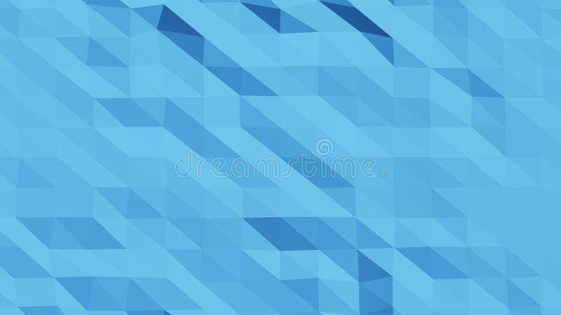 Beautiful Low Poly Surface Morphing in Abstract 3d Render. Seamless ...