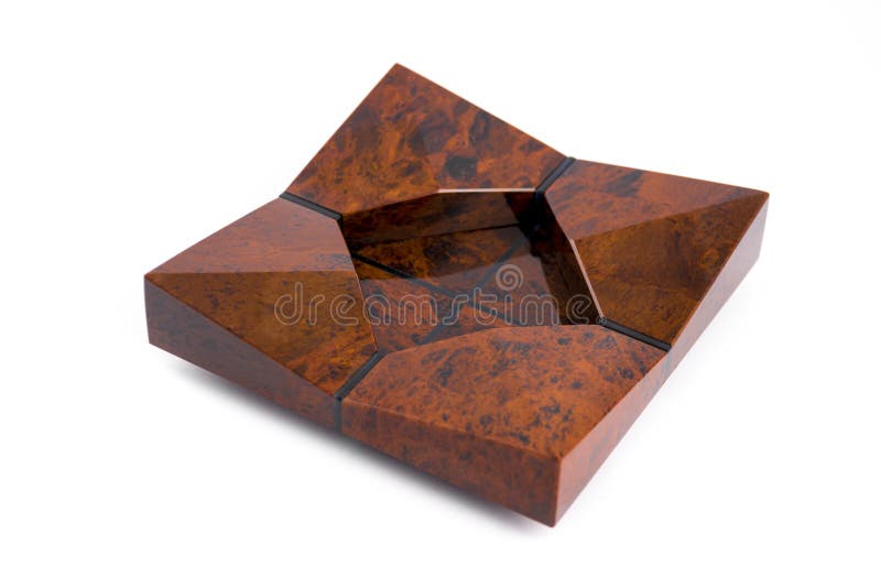 Luxury Stone Ashtray Isolated on White Stock Image - Image of shiny ...