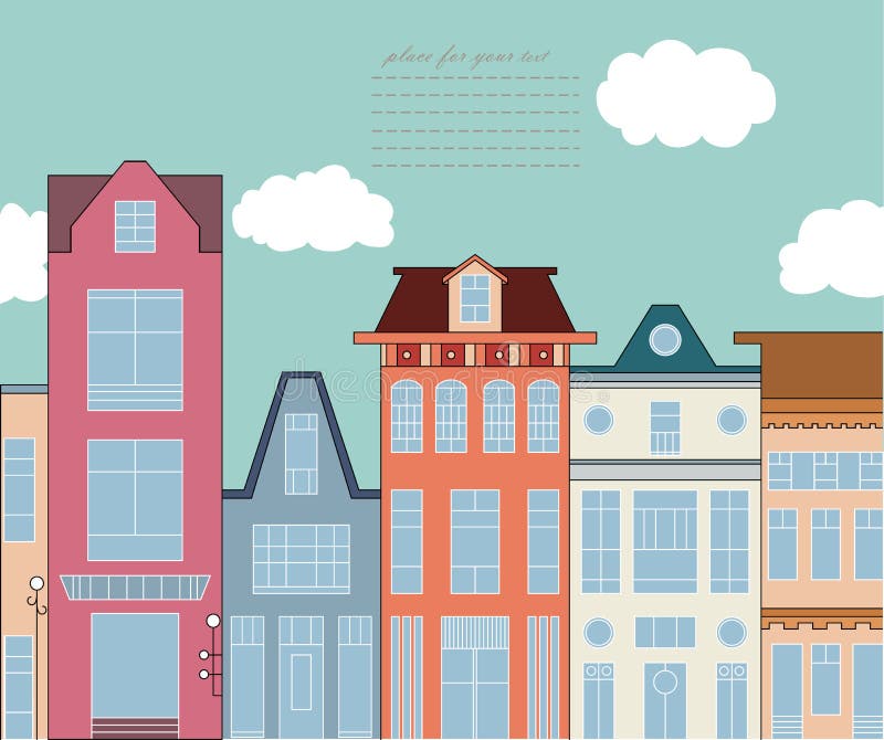 Beautiful magic city stock vector. Illustration of design - 26194933