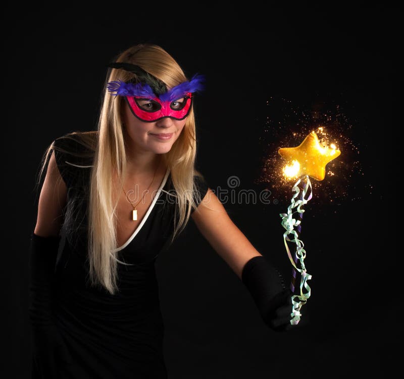 Beautiful magician stock image. Image of exotic, light - 11611465