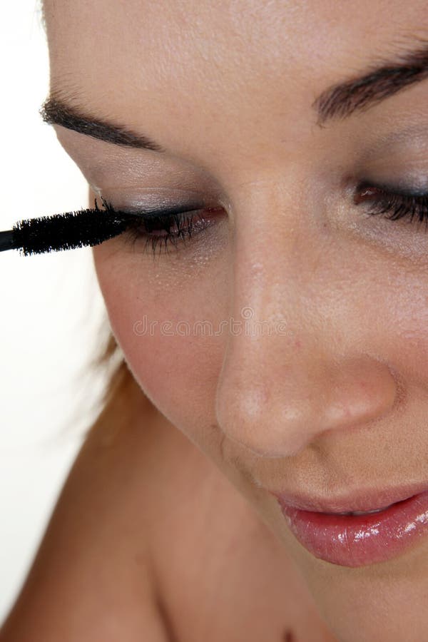Beautiful Make Up Girl stock image. Image of lashes, human - 16870235