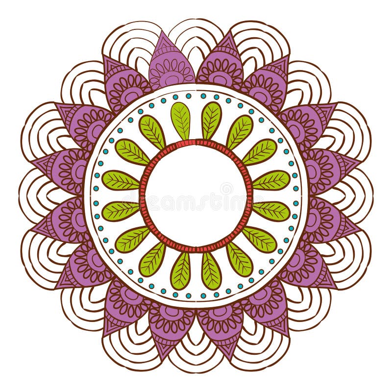 Beautiful mandala design stock image. Image of design - 150272923