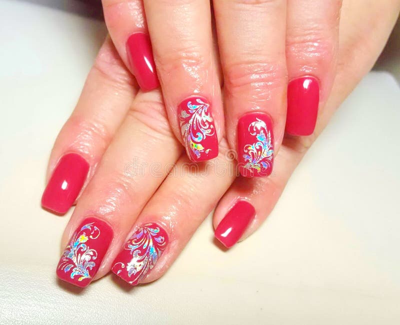 Beautiful manicure 3 stock image. Image of female, design - 101068761