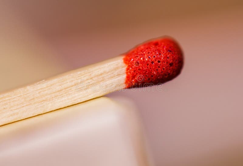 The beautiful match head stock photo. Image of wood - 321668702