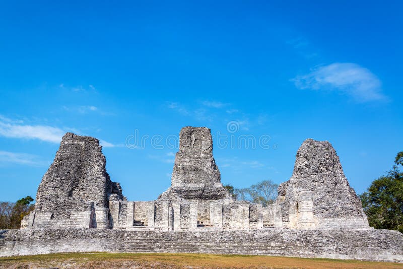 Beautiful Mayan Temple stock photo. Image of stone, mexican - 96705692